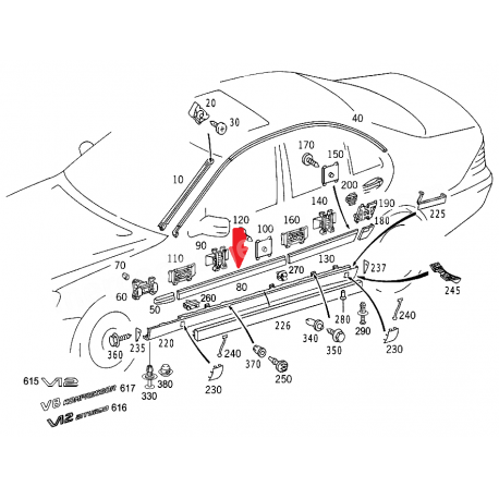 GEZİCİ OTOMOTİV - A2203200272 2203200272 MERCEDES W220 HİDROLİK BORU ...